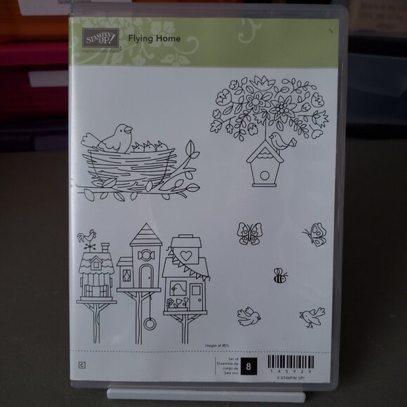 Stampin' Up! | Office | Stampin Up Flying Home Cling Stamp Set Used ...